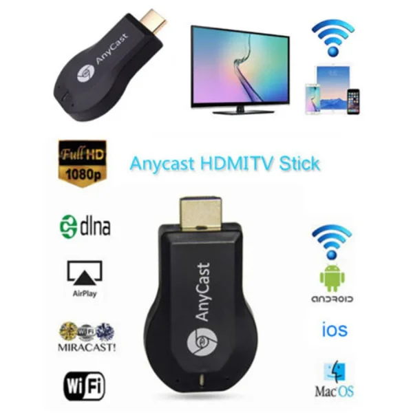 Default Anycast M9 Plus Wireless Display Dongle – PCS Computers